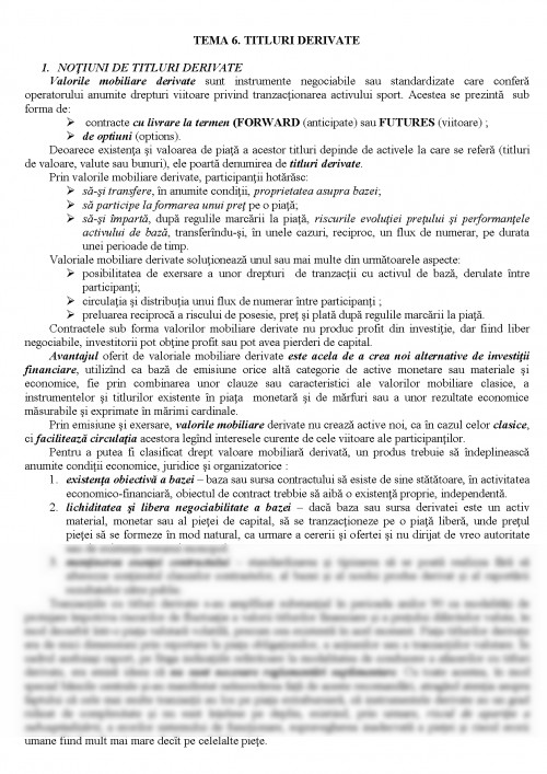 Referat: Titluri Derivate (#298343)