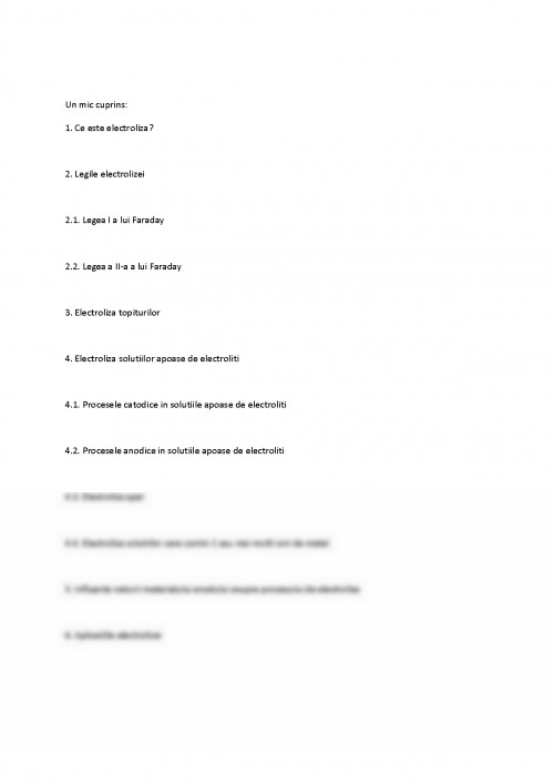Referat: Electroliza (#313657)