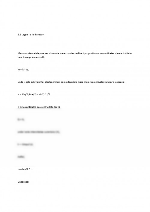 Referat: Electroliza (#313657)