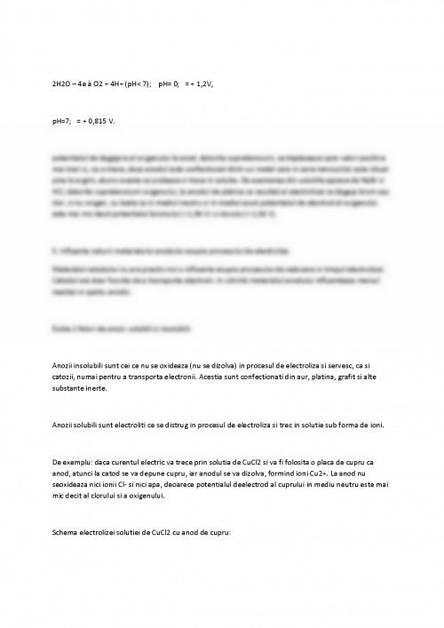 Referat: Electroliza (#313657)