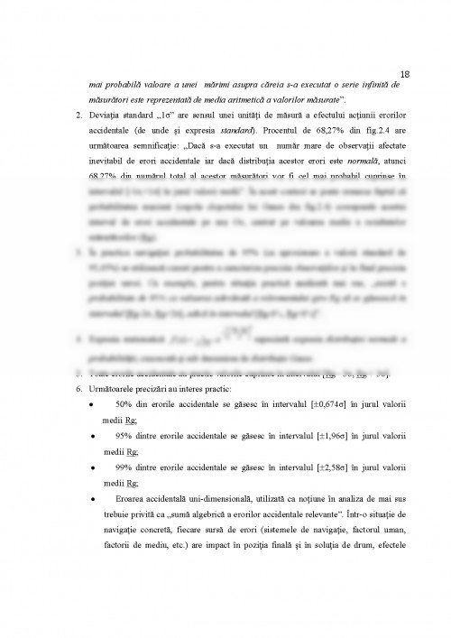 Licența: Eroarea media pătratică a locului de intersecție a liniilor ...