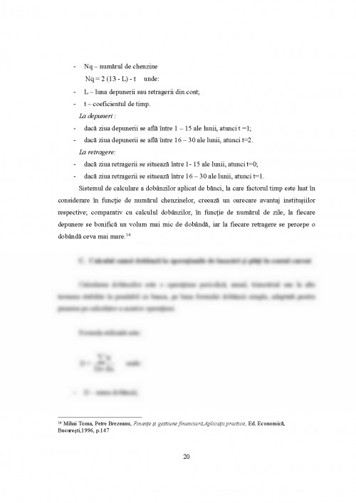 Licența: Prezentarea ratei dobânzii și a calculului dobânzii (#320166)
