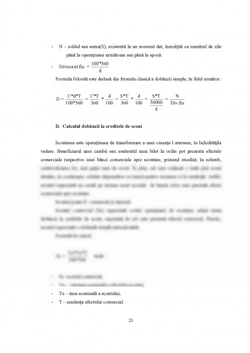 Licența: Prezentarea ratei dobânzii și a calculului dobânzii (#320166)