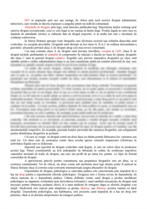 Referat: Droguri (#322683)