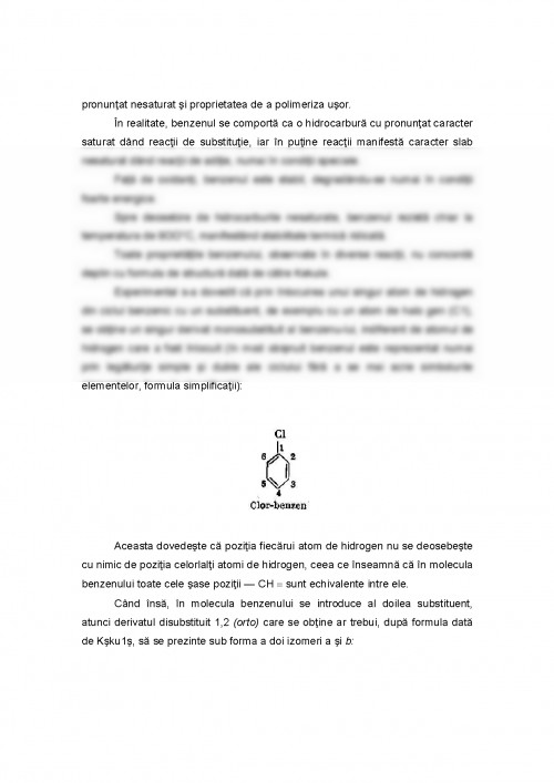 Referat: Benzenul (#322838)