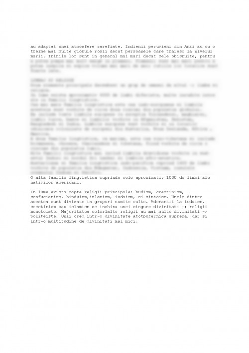 Referat: Rasele umane (#323061)