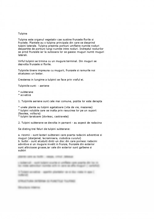 Referat: Tulpina (#323927)
