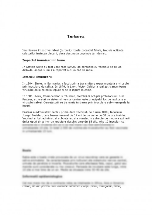 Referat: Turbarea (#323928)