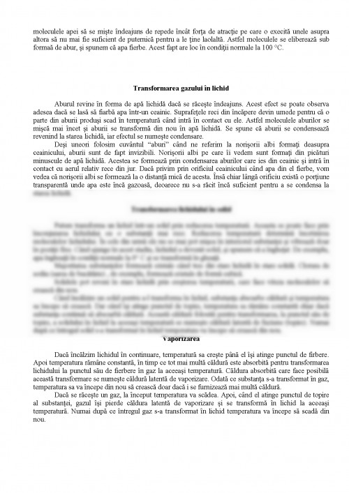 Referat: Înghețarea și fierberea (#325002)
