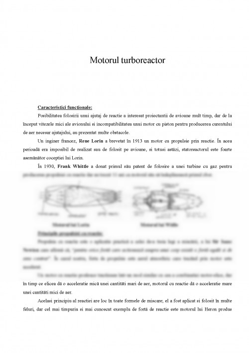 Referat: Motorul Turbo (#325046)