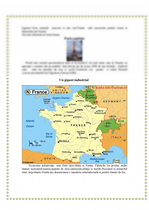 Referat: Franța - o țară prosperă (#325327)