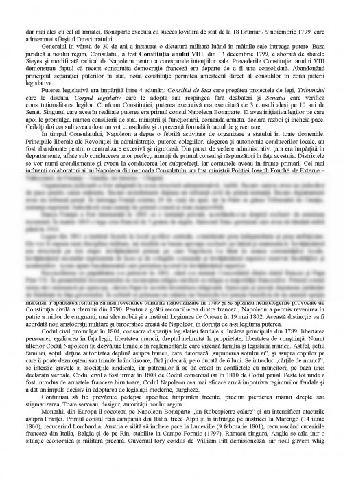 Referat: Franța napoleoniană (#325933)