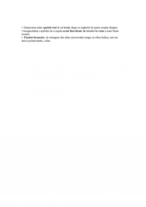 Referat: După melci (#327368)