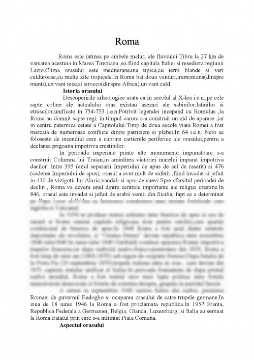 Referat: Roma (#328418)