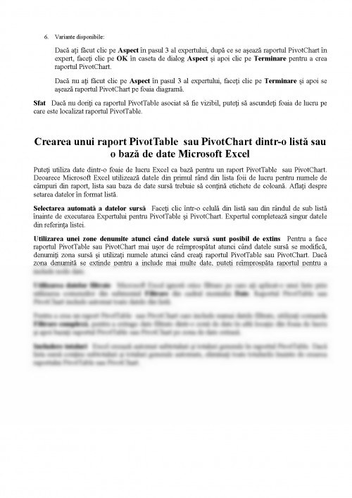 Referat: Excel Pivot Table (#328491)
