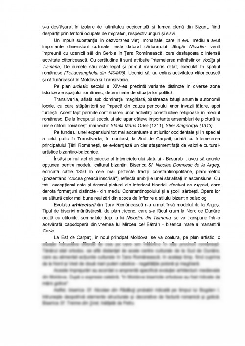 Referat: Cultura Țărilor Romanești în secolele 14 16 (#328676)