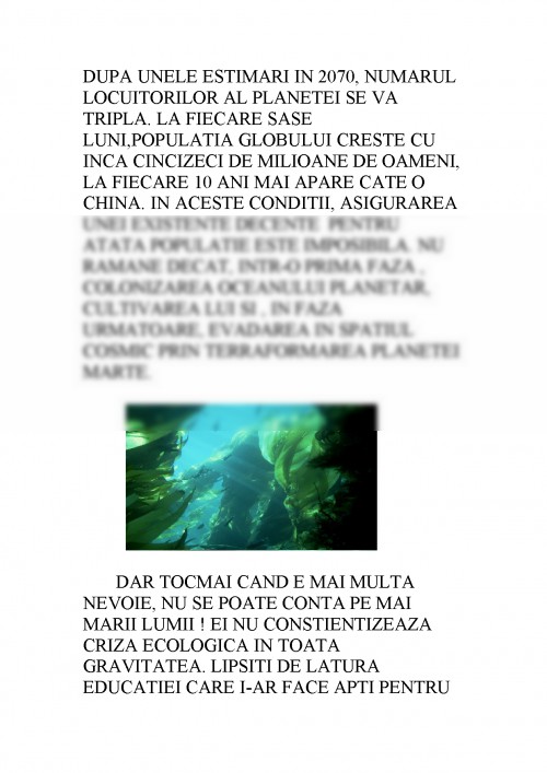 Referat: Biologie Poluarea (#329400)