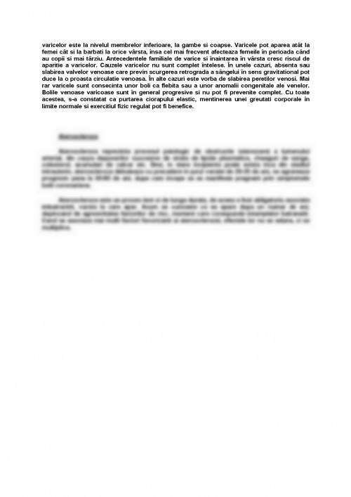 Referat: Bolile Sistemului Circulator (#329401)