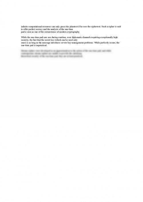 Referat: What îs a stream cipher (#329733)
