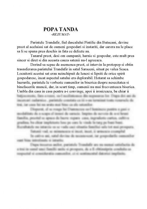 Referat: Popa Tanda (#330833)