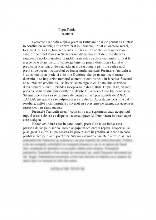 Referat: Popa Tanda (#330835)
