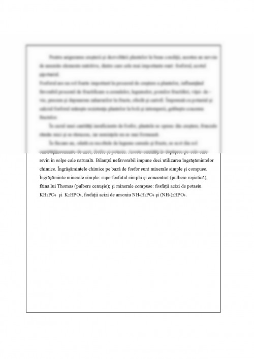 Referat: Fosforul (#331365)