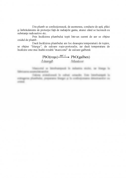 Referat: Plumbul (#331405)