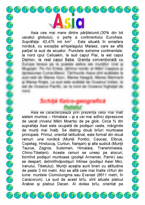 Referat: Asia (#332387)