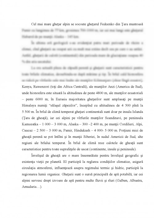 Referat: Ghețari (#332532)