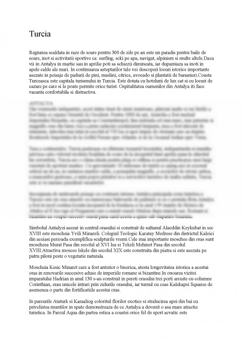 Referat: Turcia (#332773)