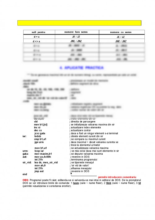 Referat: Progamare în limbaj de asamblare (#332936)