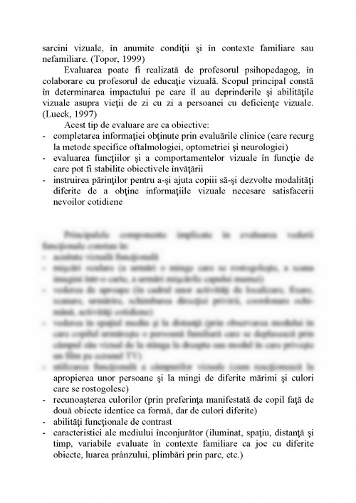 Referat: Funcționarea Vizuală Evaluarea Vederii Funcționale (#333701)