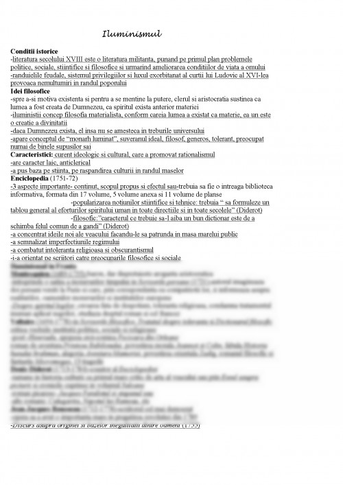 Referat: Iluminismul (#334223)