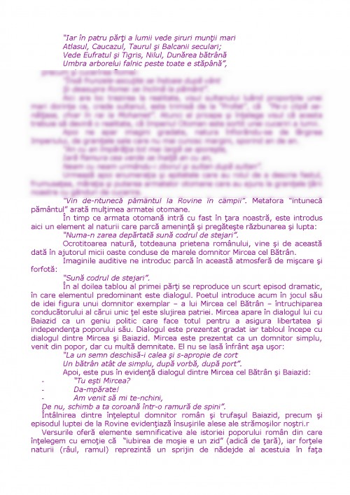Referat: Mihai Eminescu Scrisoarea A III A (#334359)