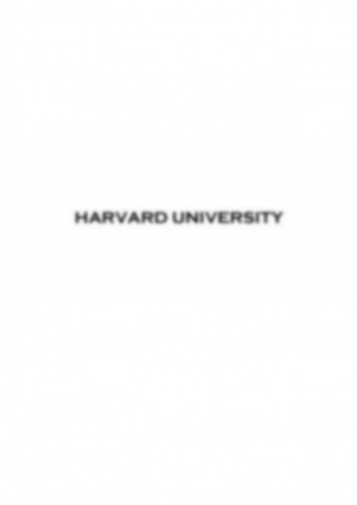 Referat: Harvard University (#336039)