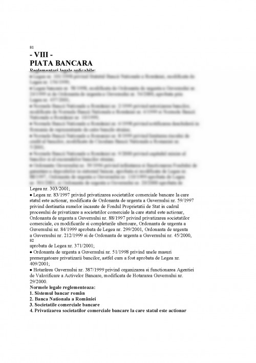 Referat: Piața bancară (#336279)