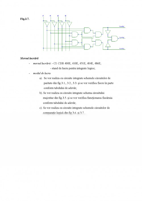 Referat: Circuite Logice Combinaționale (#336310)