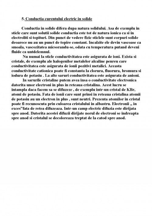Referat: Conducția electrică în medii gazoase lichide (#336313)