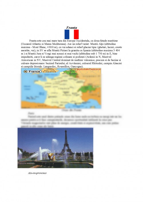 Referat: Franța (#336627)