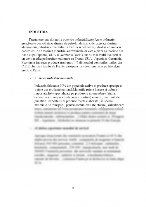 Referat: Industria Franței (#336647)