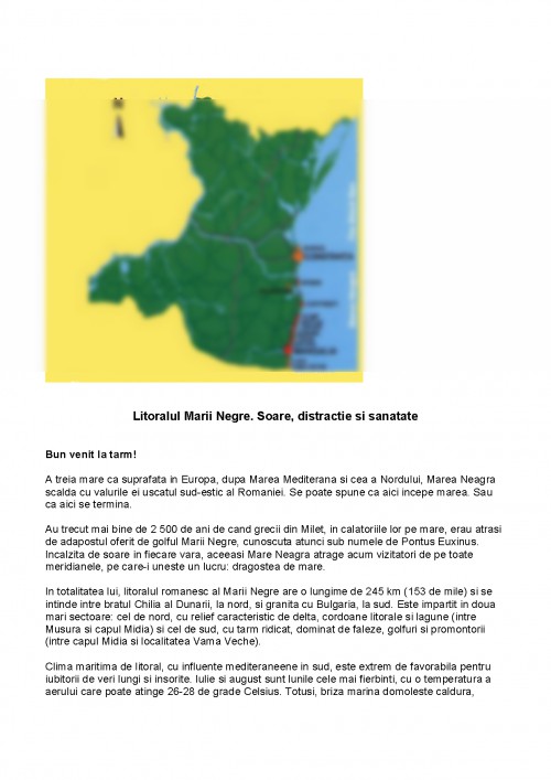 Referat: Marea Neagră (#336685)