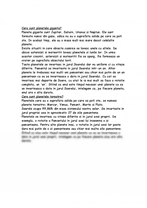 Referat: Sistemul Solar (#336794)