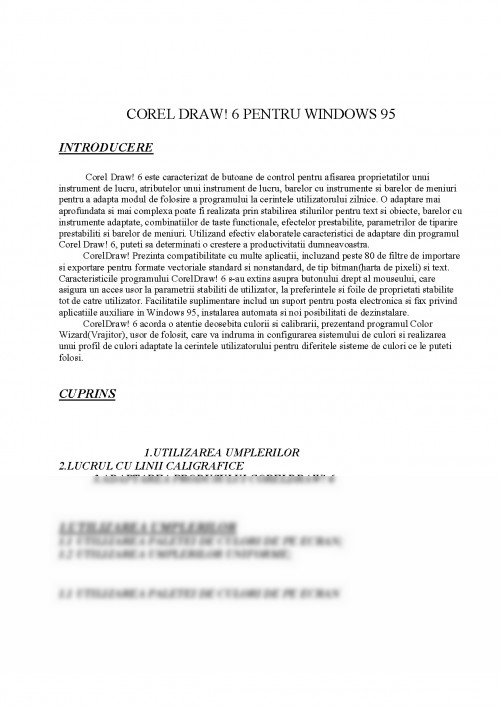 Referat: Corel Draw (#336891)