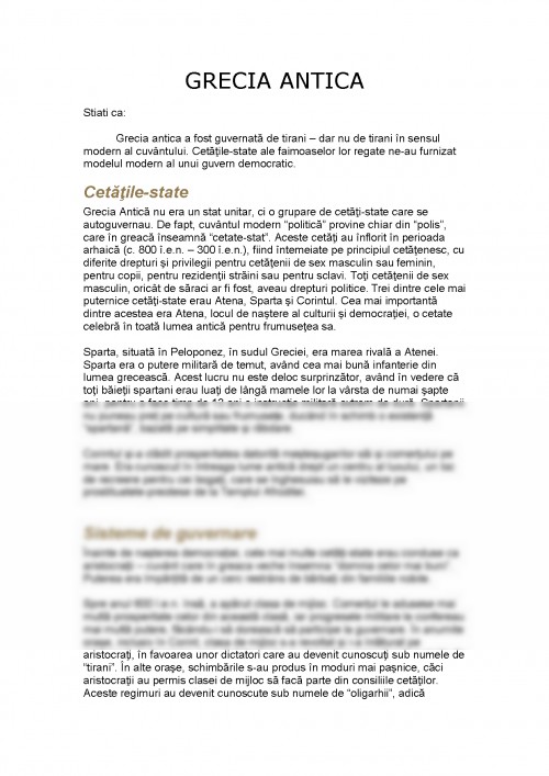 Referat: Grecia antică (#337139)
