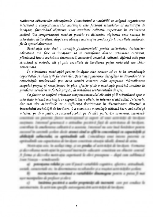 Referat: Afectivitate și motivație (#337650)