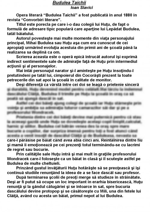 Referat: Budulea Taichii (#338000)