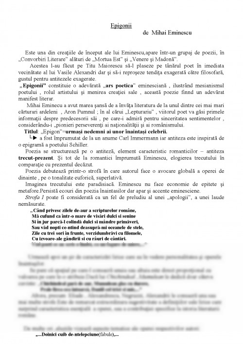 Referat: Epigonii (#338211)