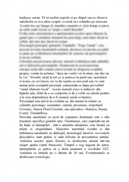 Referat: Popa Tanda de Ioan Slavici (#338606)