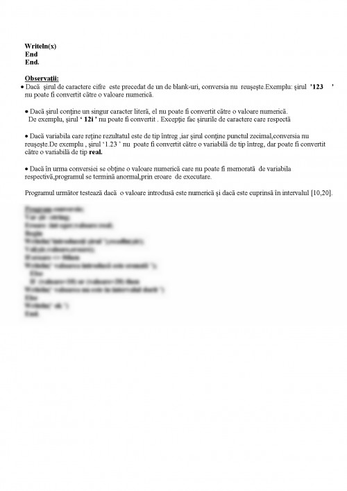Referat: Conversii De La Șiruri La Valori Numerice Și Invers (#340806)