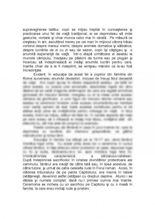 Referat: Educația În Roma Antică (#341028)